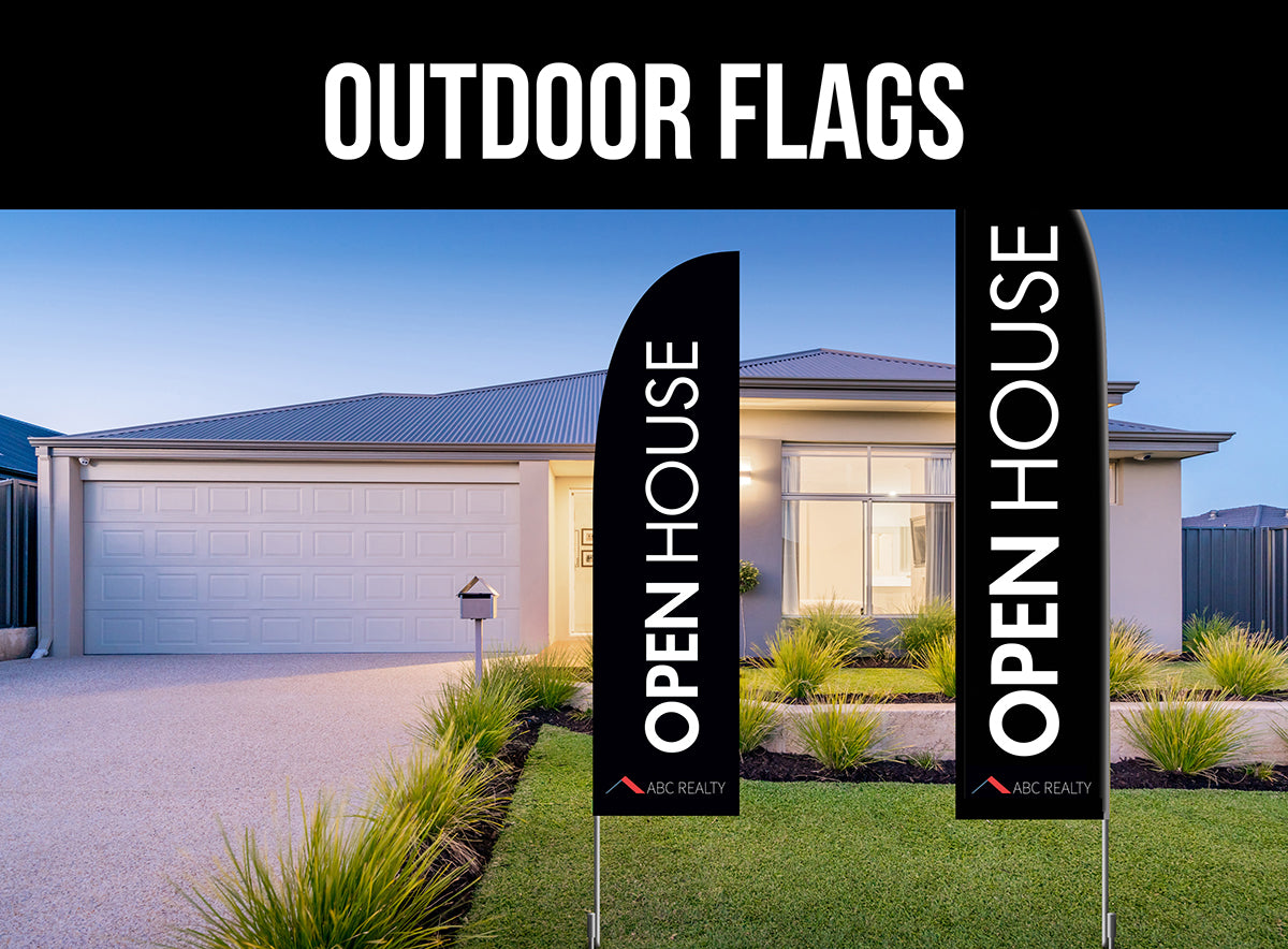 Outdoor Flags – Realtor Printing