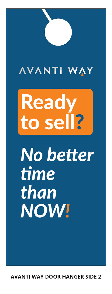 Avanti Way Door Hangers – Realtor Printing