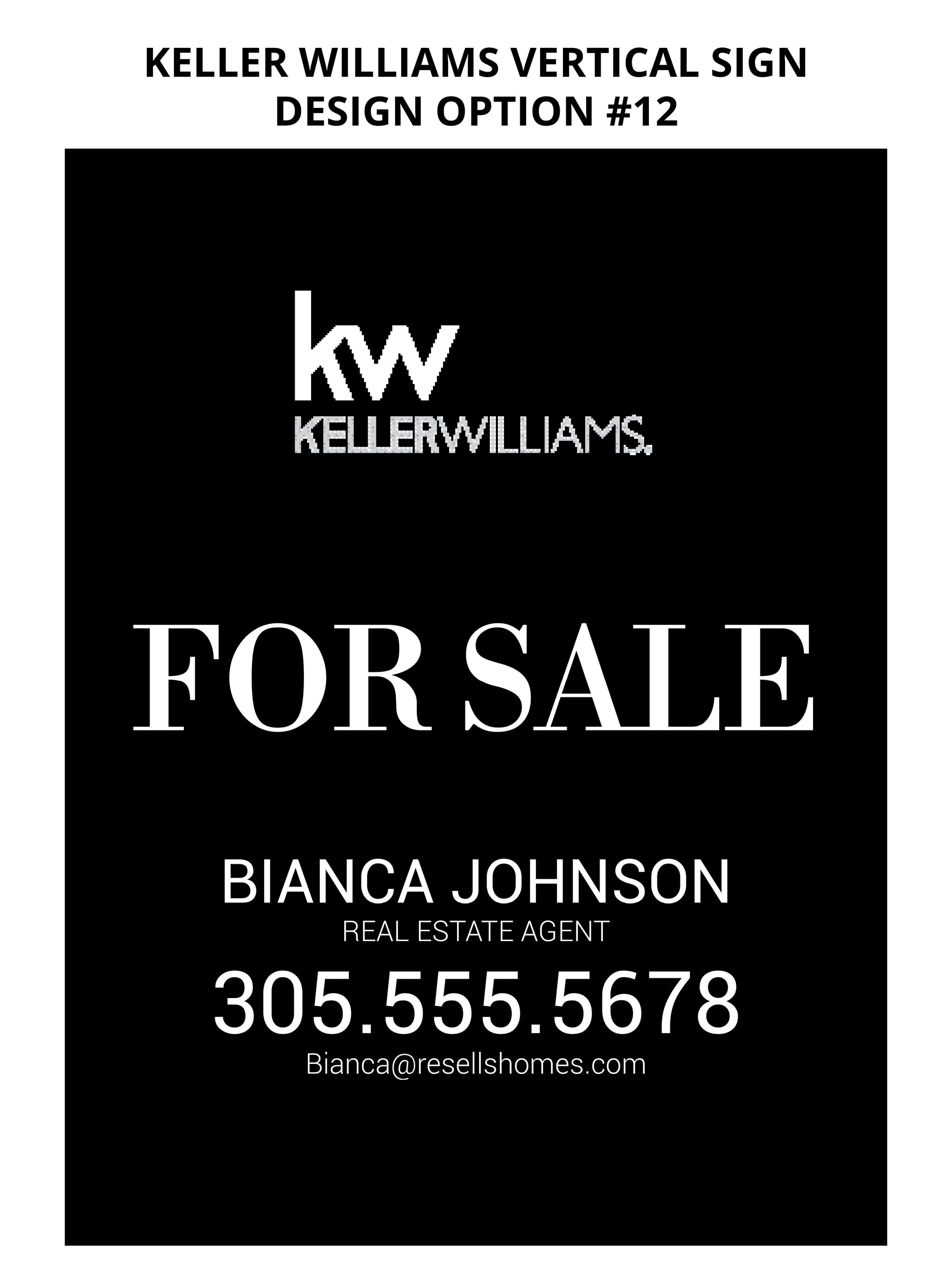 Plantillas De Carteles De Venta De Williams Por Keller