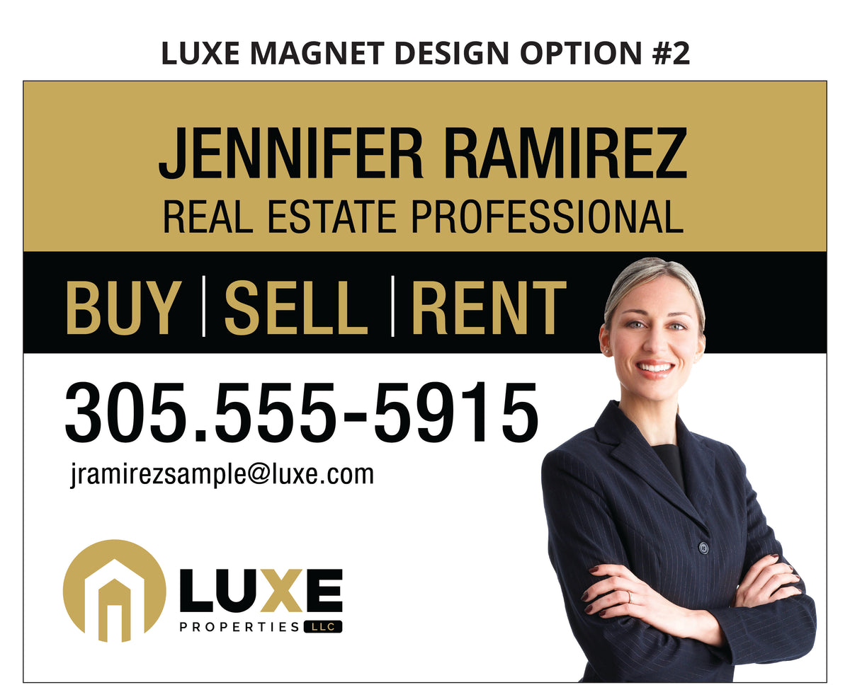 Luxe Vehicle Magnets – Realtor Printing